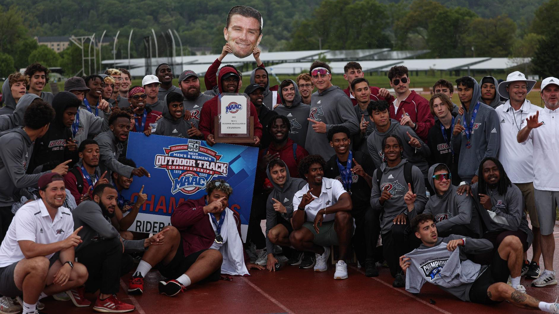 Men's track and field wins MAAC Outdoor Championship | Rider University