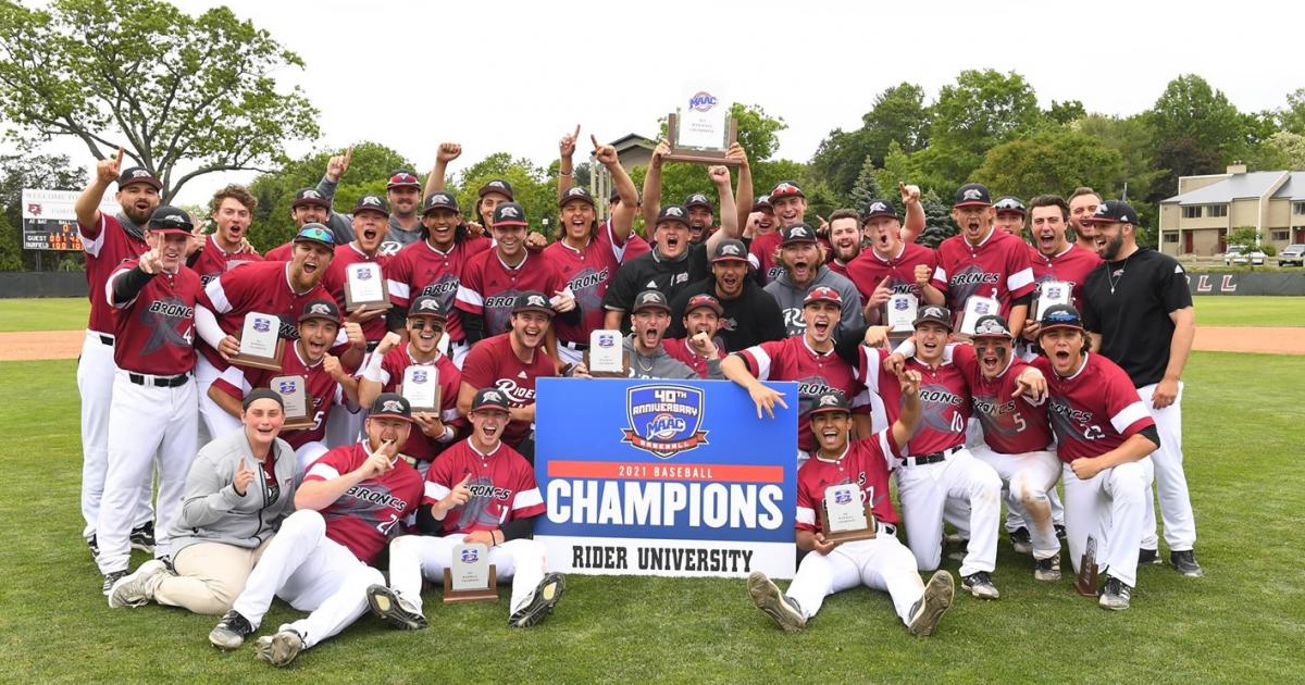 Rider baseball claims MAAC Championship for third time in program ...
