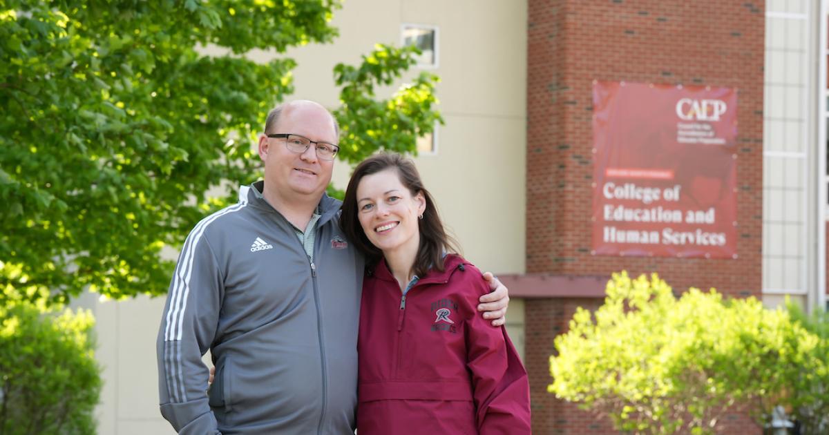 Husband and wife grads earning third Rider degrees | Rider University