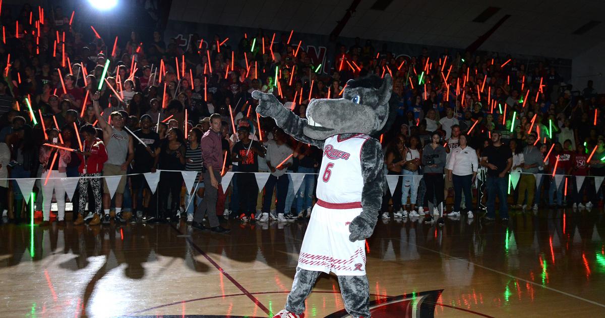 Rider mascot receives long-awaited name | Rider University