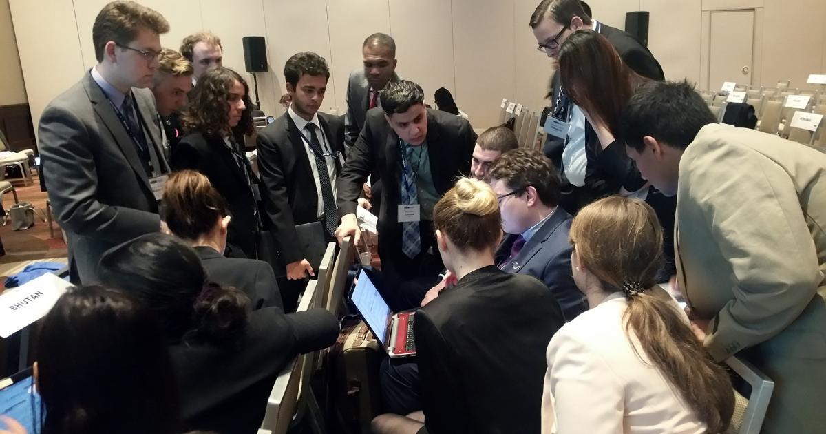 Rider’s Model UN team receives highest award in national competition ...